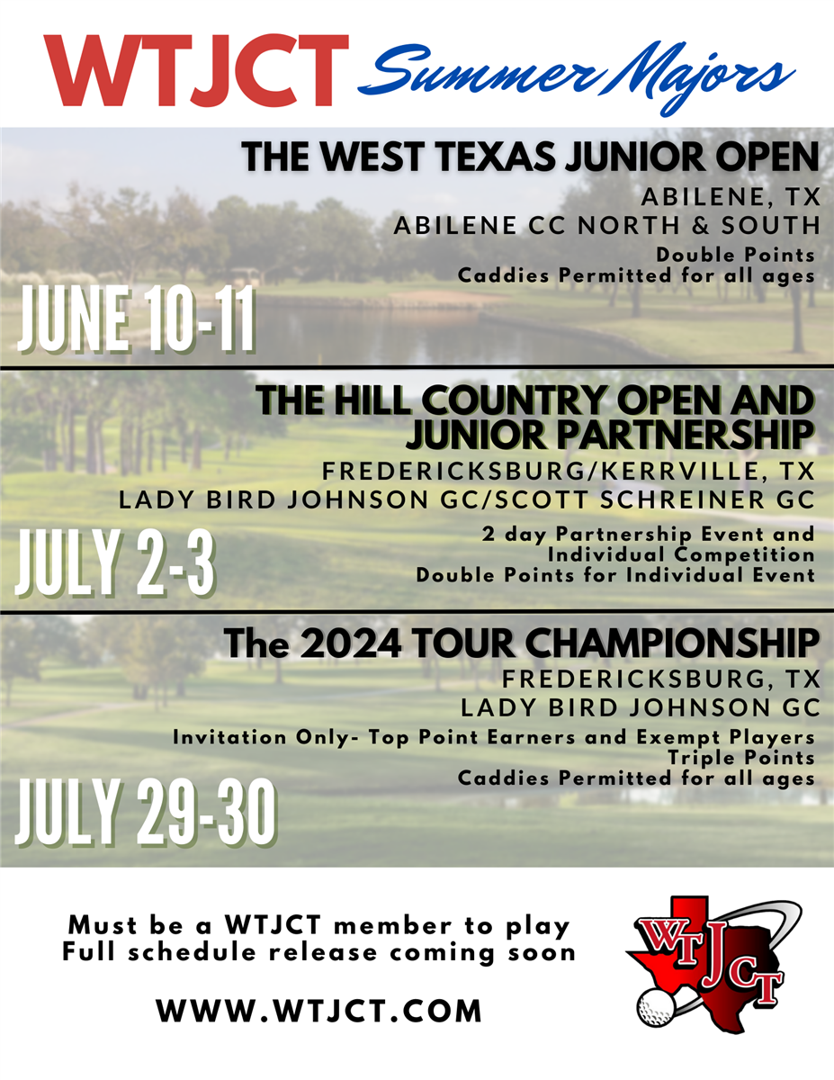 West Texas Junior Champions Tour